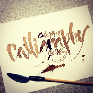 Cola Pen Calligraphy 新潮的西洋書法 | FLiPER - 生活藝文誌