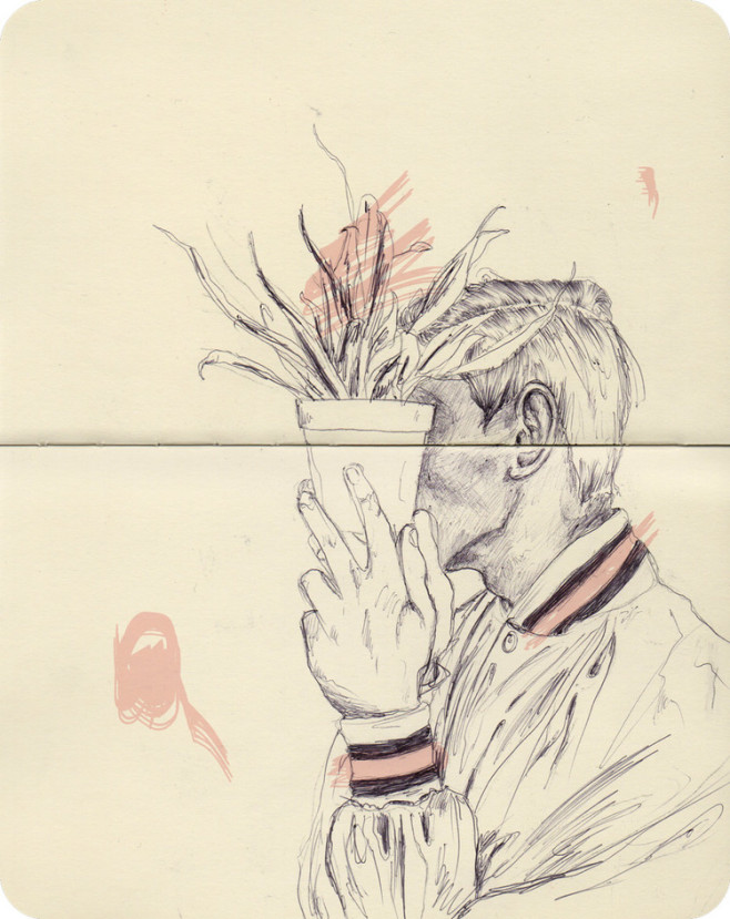 芝加哥畫家，Ian Thomas Miller 拼湊起的青春樣貌 | FLiPER - 生活藝文誌