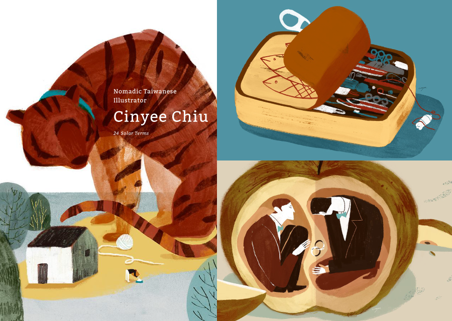 每一幅繽紛奇幻的作品，都涵蓋了千言萬語 ── 台灣插畫家 Cinyee Chiu | FLiPER - 生活藝文誌
