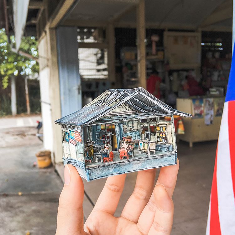 你能想像插圖從畫紙中跳出來嗎？絕對不能錯過這些作品！ | FLiPER - 生活藝文誌