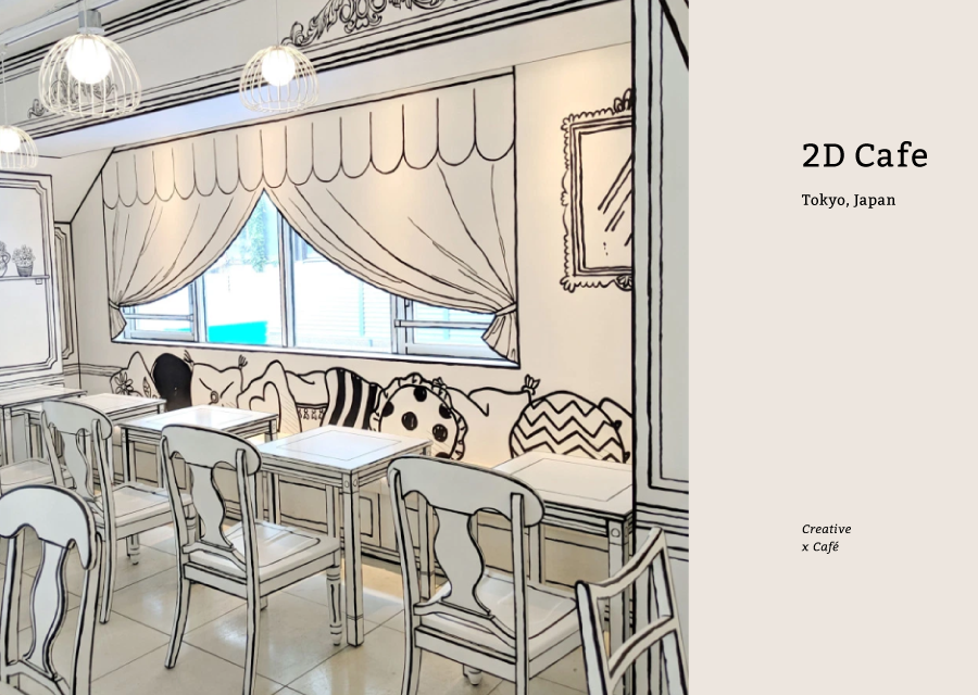 走進漫畫的網格世界中，位居東京新宿的 2D Cafe | FLiPER - 生活藝文誌